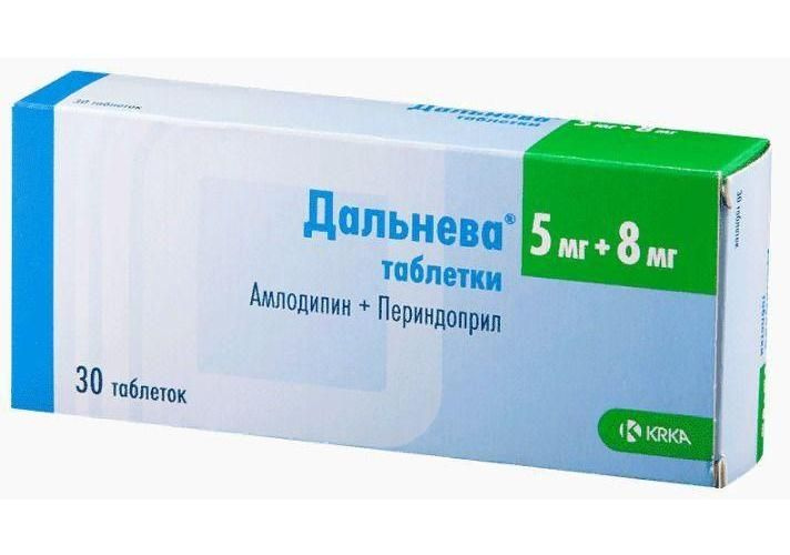 Дальнева, таблетки 5 мг+8 мг, 30 штук — купить в интернет-аптеке OZON ...