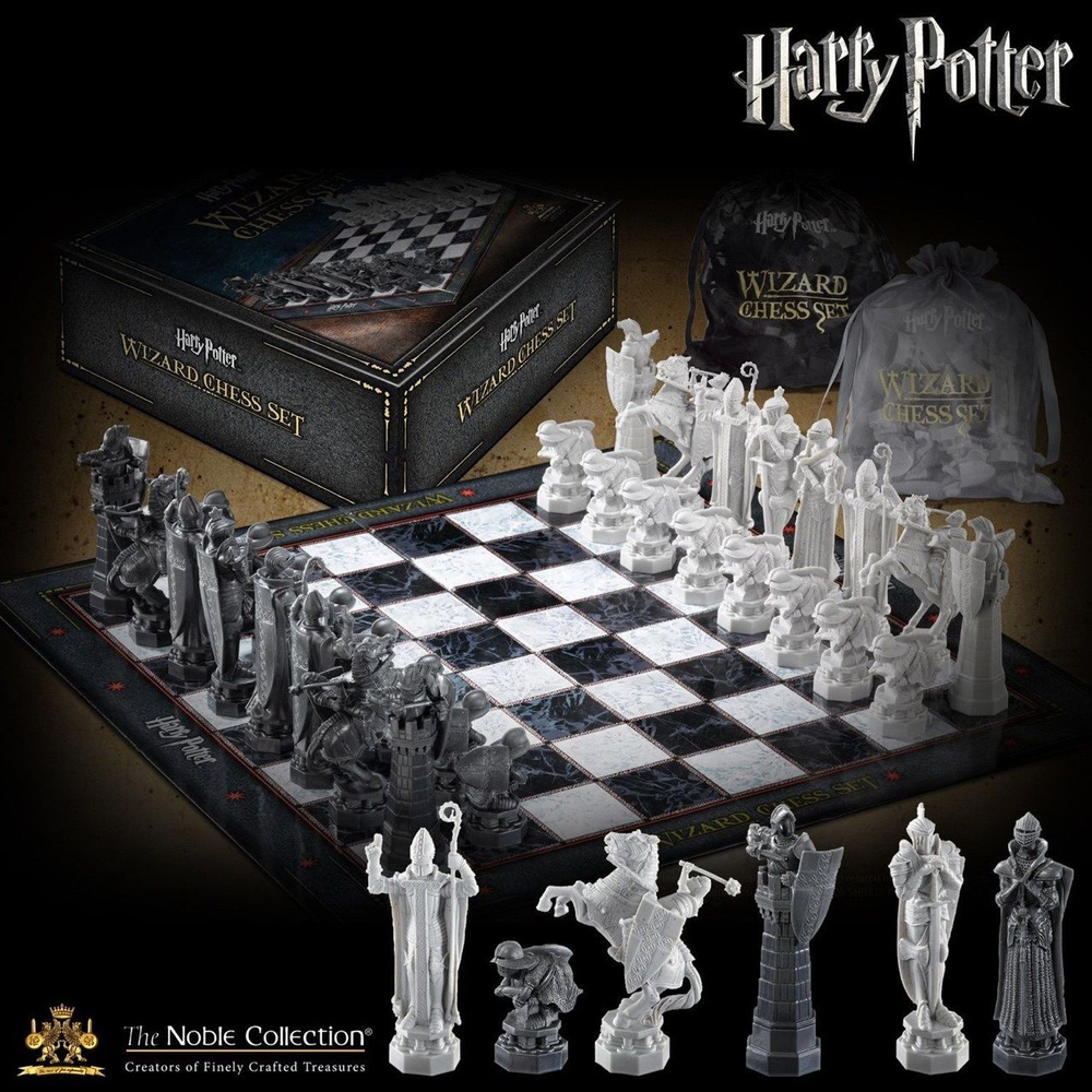 Шахматы Harry Potter Wizard Chess Set / Гарри Поттер / Коллекционное ...