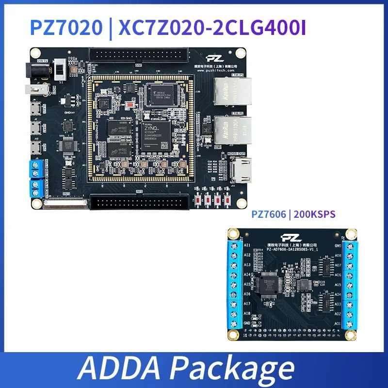Оценочный комплект Puzhi 7020 Xilinx Zynq-7000 SoC XC7Z020 Плата разработки FPGA ZYNQ 7000 ...