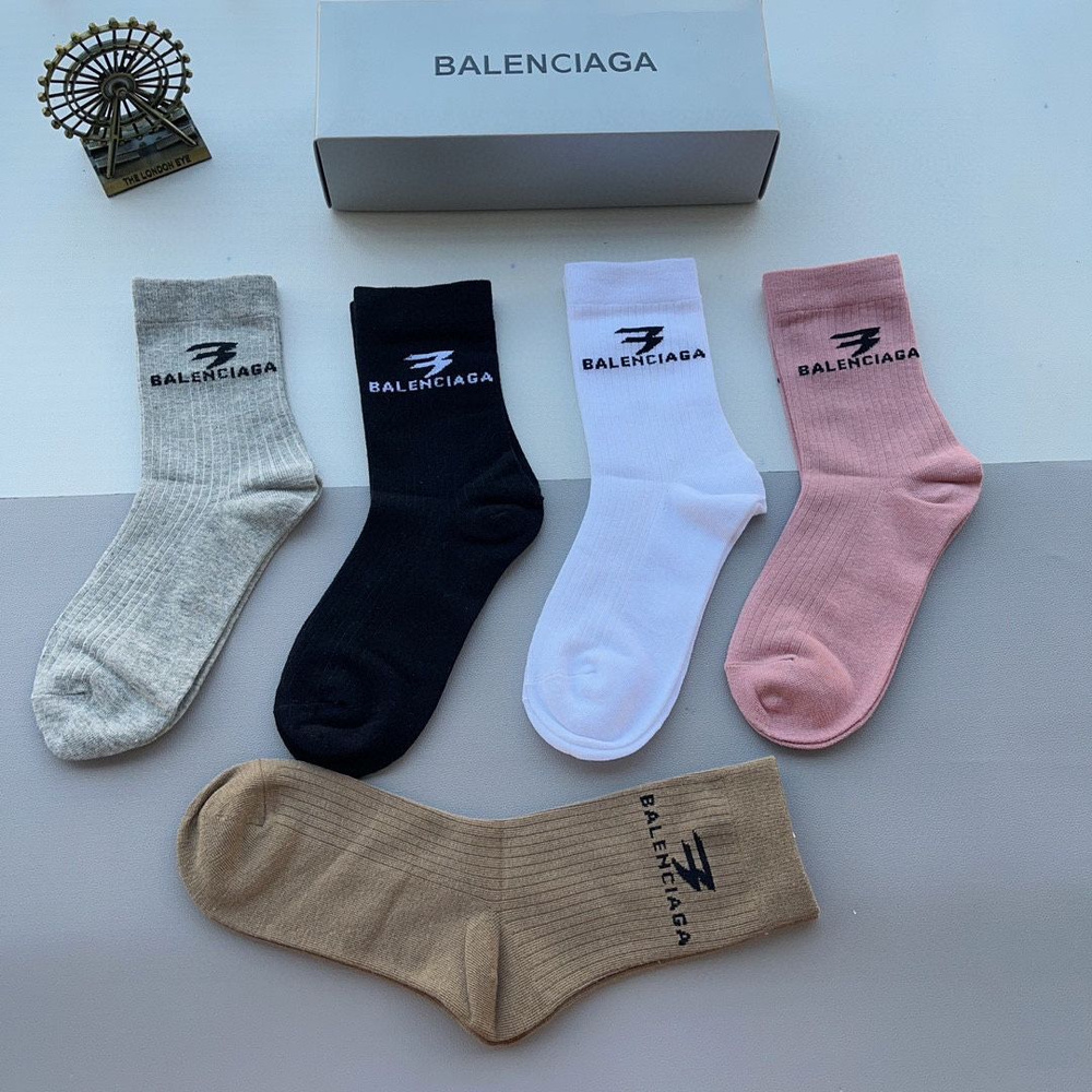 Носки Balenciaga, 5 пар - купить с доставкой по выгодным ценам в ...