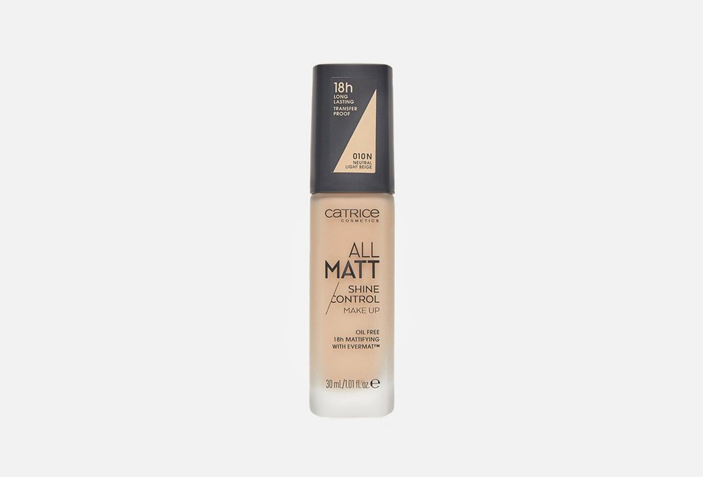 Основа тональная CATRICE All Matt Shine Control Make Up - Neutral Light ...