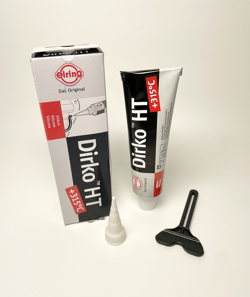 Герметик автомобильный (формирователь прокладок) Dirko HT черный ...