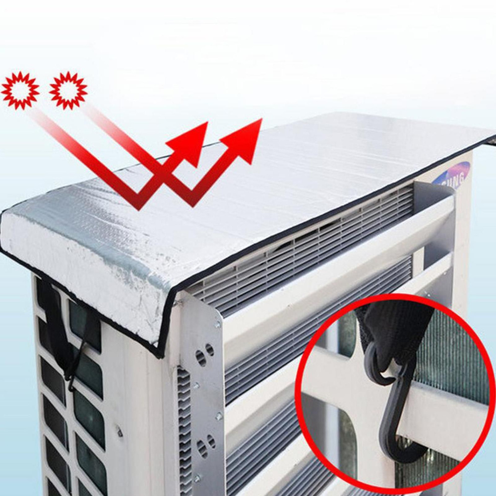 крышка внешнего блока кондиционера из алюминиевой фольги с ...