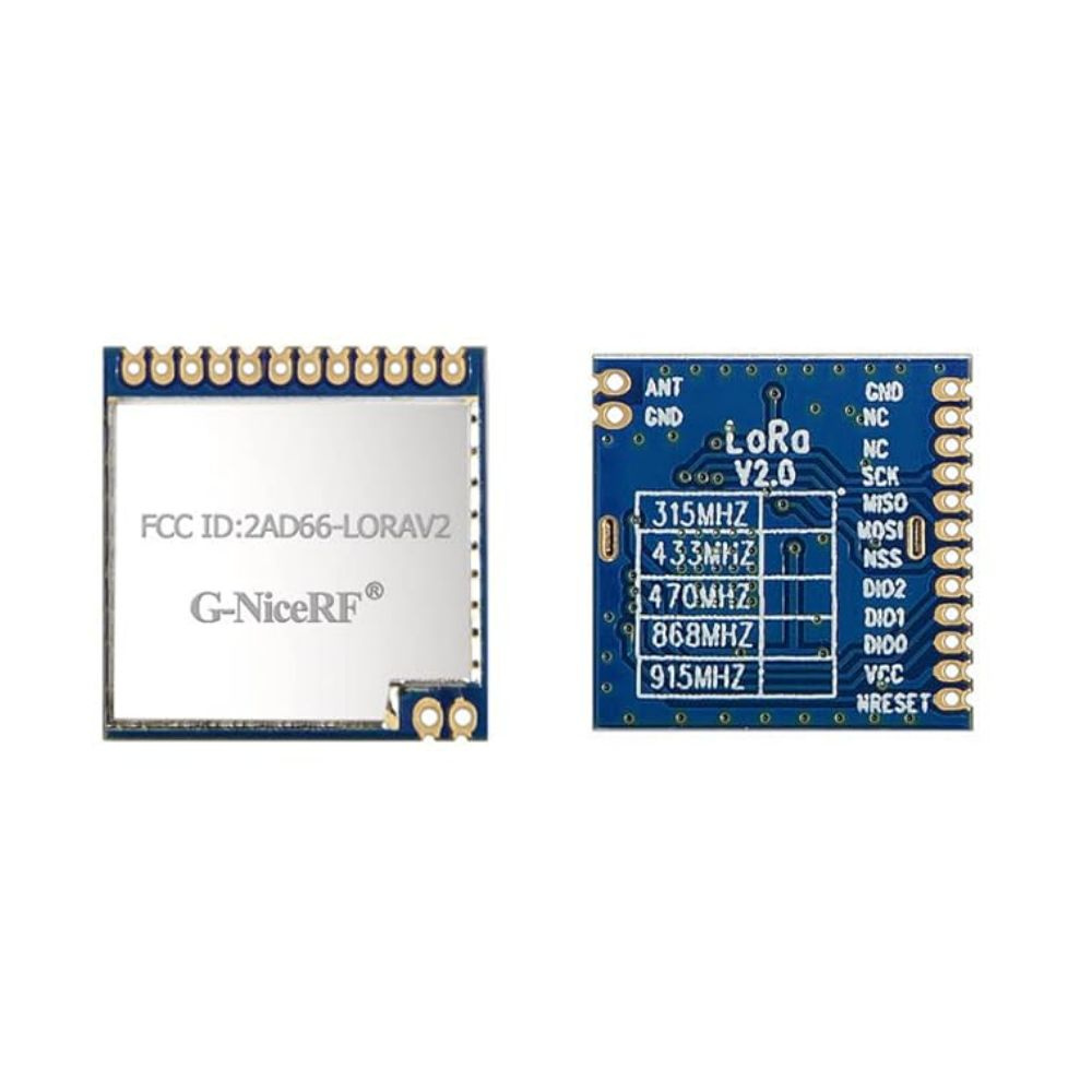 Модуль сетевого приемопередатчика LoRa1276 sx1276 915 МГц x 2 шт ...