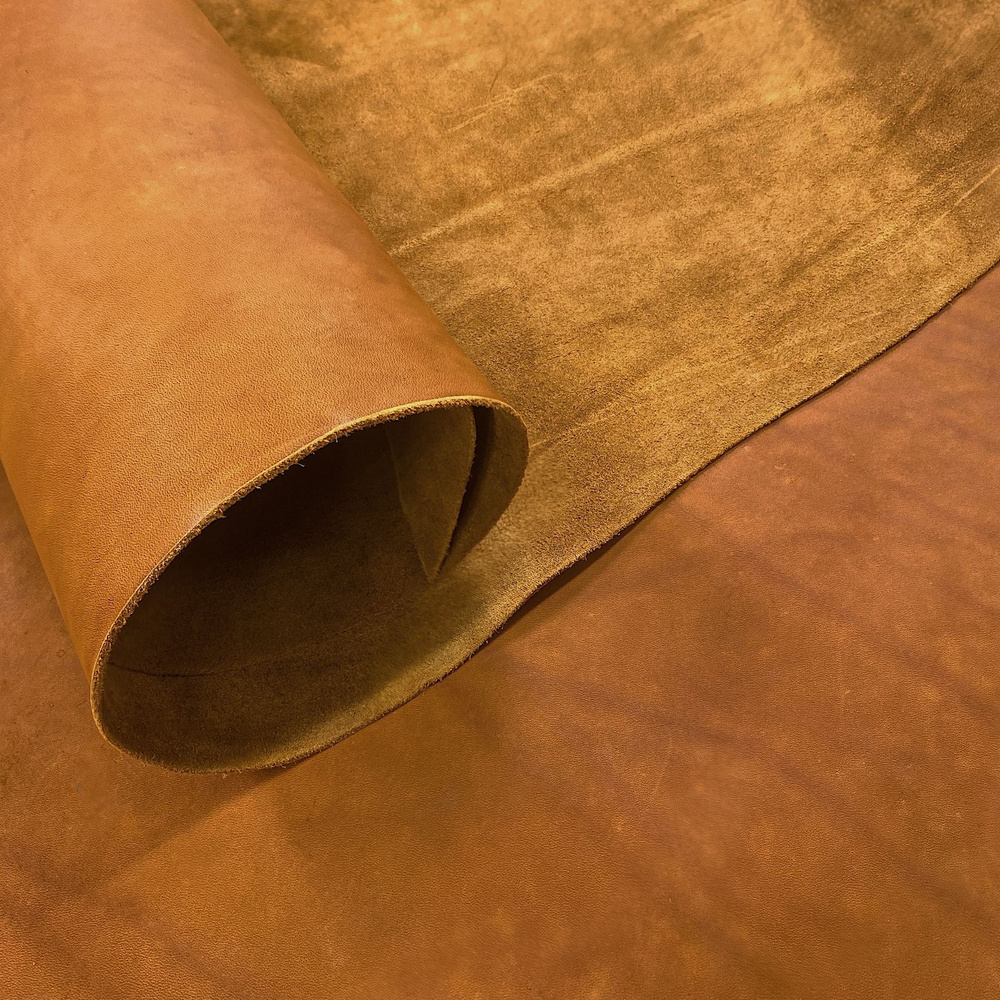 Натуральная галантерейная кожа для рукоделия, КРС краст, 147 кв.дм ...