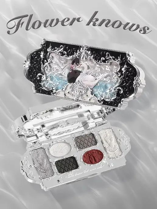 flower knows-Палетка теней Swan Ballet Series купить на OZON по низкой ...