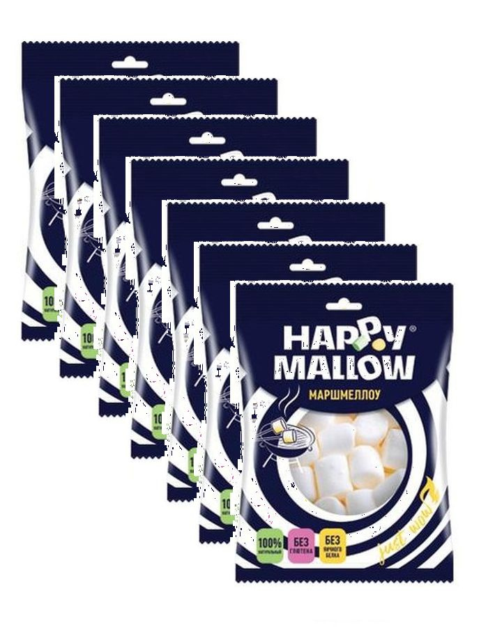 Маршмеллоу Happy Mallow для какао 20 г х 7 шт - купить с доставкой по ...