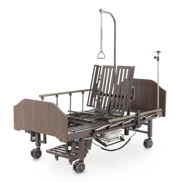 Кровать электрическая Med-Mos YG-3 без матраса, для лежачих больных с электроприводом с боковым ...