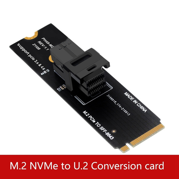 Характеристики M. 2 NVME - U2 Адаптерная карта NGFF Mkey Pciex4 SFF8643 ...