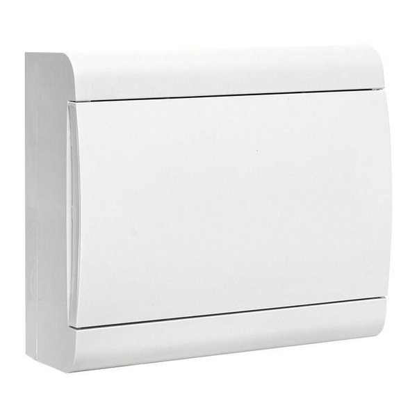 Щит распределительный ЩРН-П-10 10 модулей IP41 навесной пластик белый щит белая дверца ...