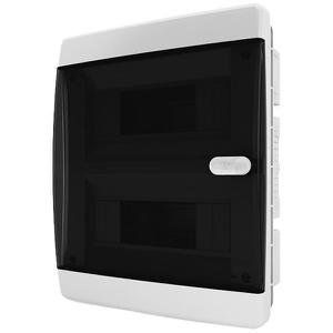 Щит встраиваемый Tekfor (Текфор) 18 мод. CVK 40-18-1 прозрачная черная дверца купить на OZON по ...