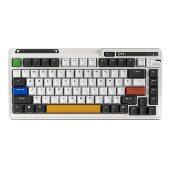 RK Royal Kludge Игровая клавиатура беспроводная KZZI K75, (RK Red ...