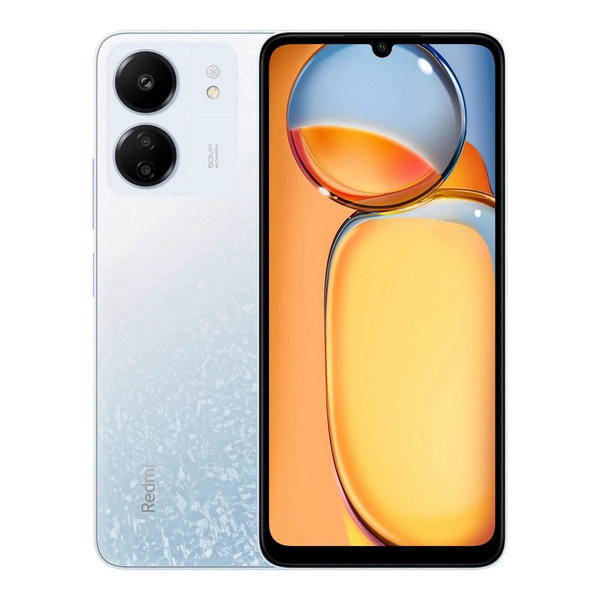 Смартфон Xiaomi XiaomiRedmi13C 256 ГБ 8 ГБ Белый 6.74 IPS 23108RN04Y ...