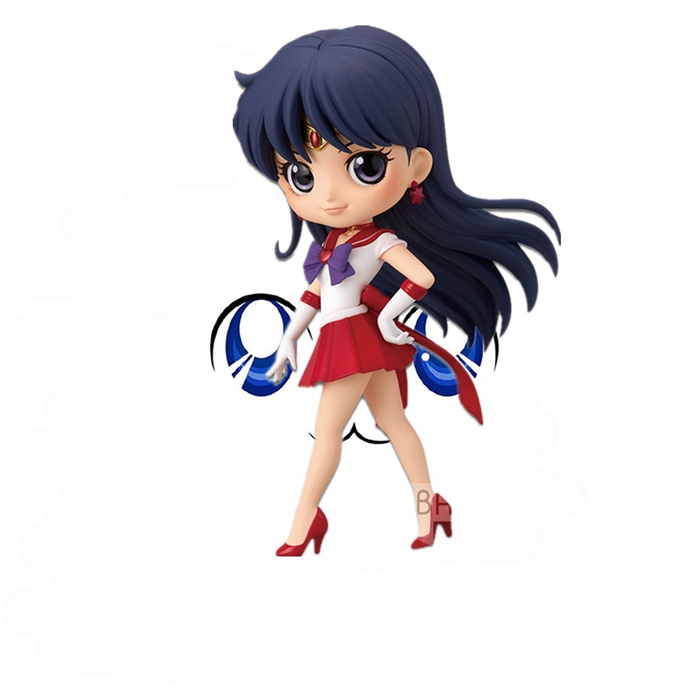Экшн фигурка аниме Banpresto Qposket Сэйлор Мун Sailor Moon Super Hino Rei Style A 15cm