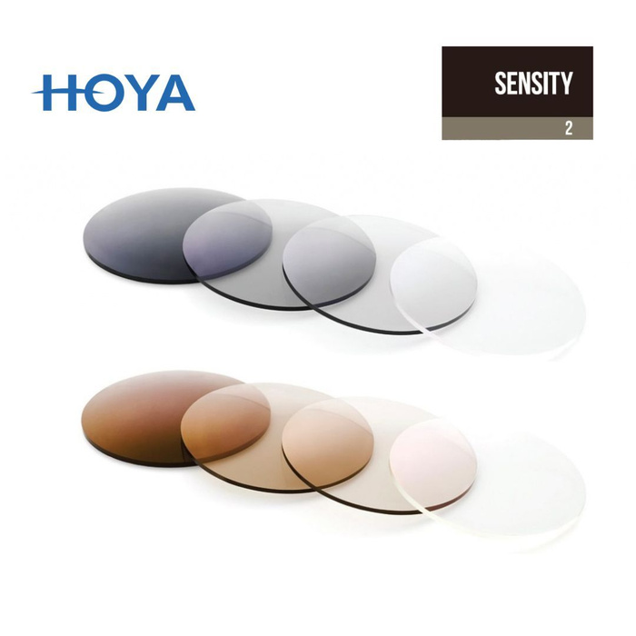 Фотохромная линза для очков HOYA Hilux Sensity 2 1.60 Hi-Vision LongLife UV Control - купить с ...