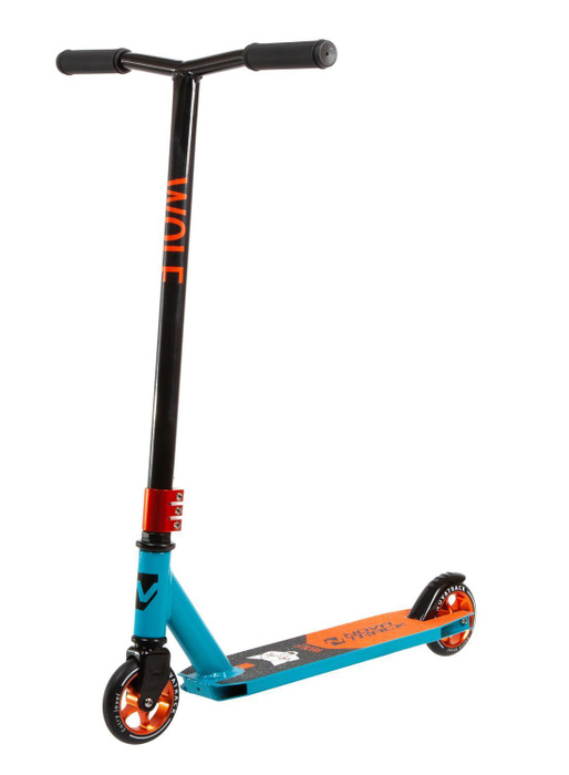Самокат Трюковой Novatrack трюковый Wolf 110 Alloy EL колеса 110мм (max ...