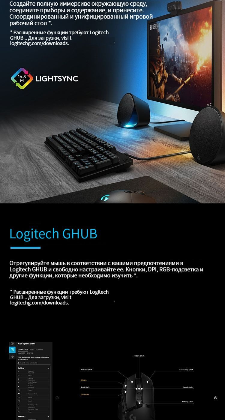 Игровая мышь беспроводная Logitech беспроводная Logi-MOUSE , розовый ...