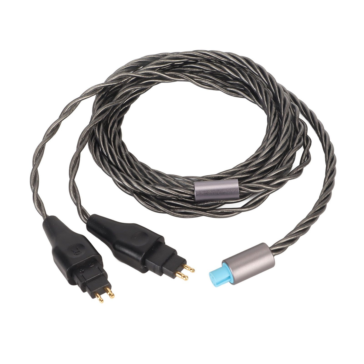 2 Pin Sound Cable, Мягкий, тройной 1,2 м кабель для наушников совместим ...