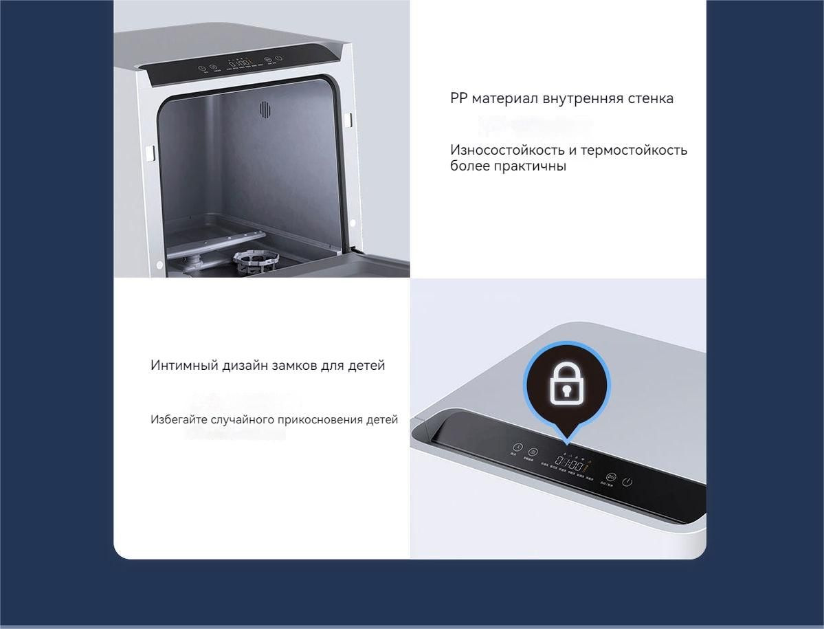 Xiaomi Посудомоечная машина Умная настольная Smart Desktop Dishwasher ...