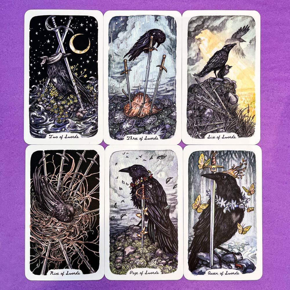 карты Таро Три Дерева/Three Trees Tarot+ инструкцией+Подарочная коробка ...