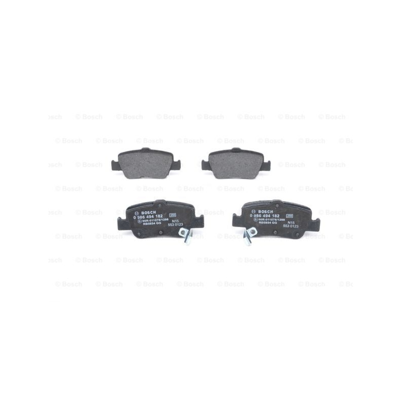 Bosch Колодки тормозные дисковые Задние, арт. 0986494182 купить на OZON ...