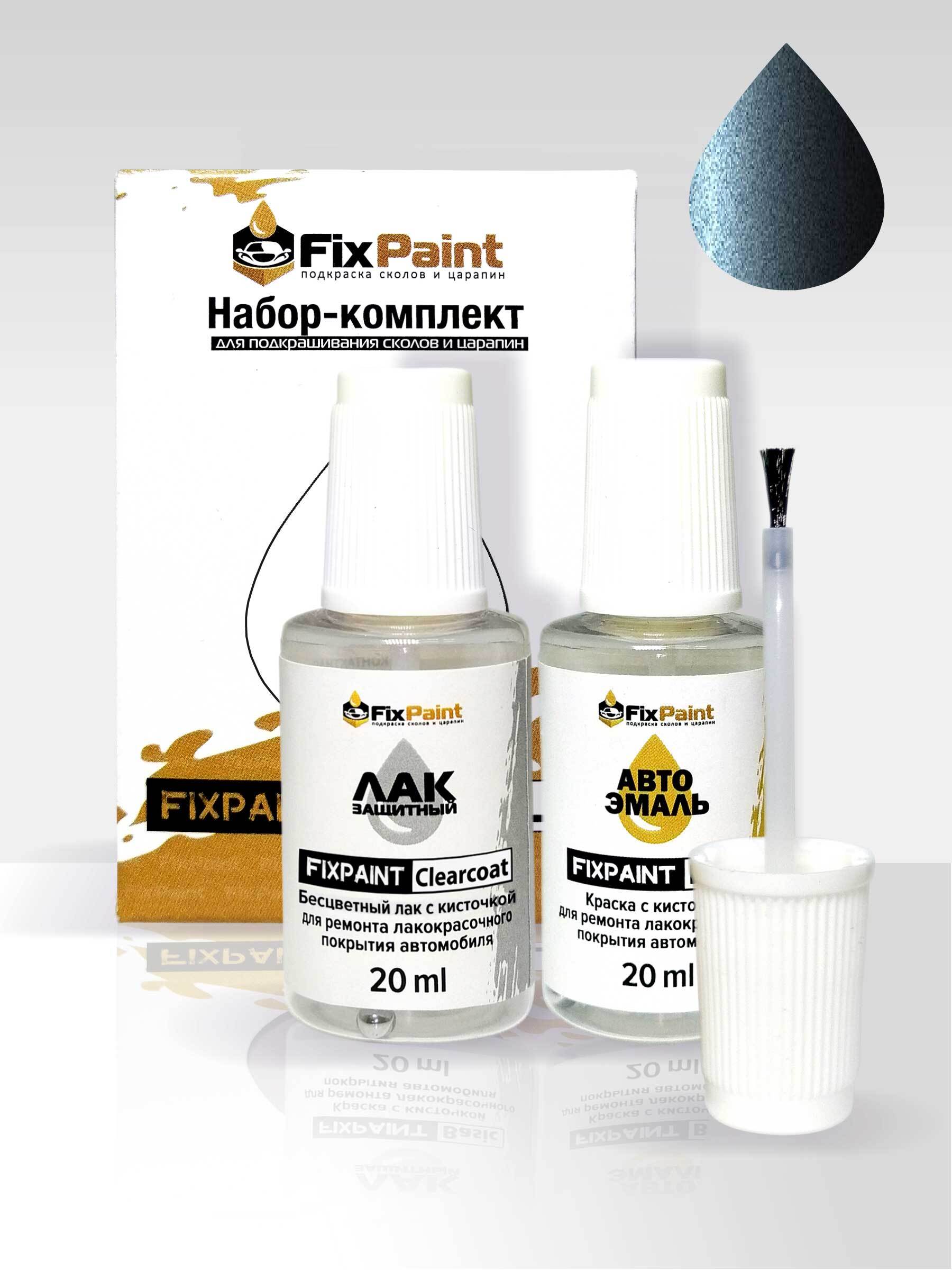 Подкраска RENAULT, код краски KPN, GRIS TITANIUM, набор FixPaint Double ...