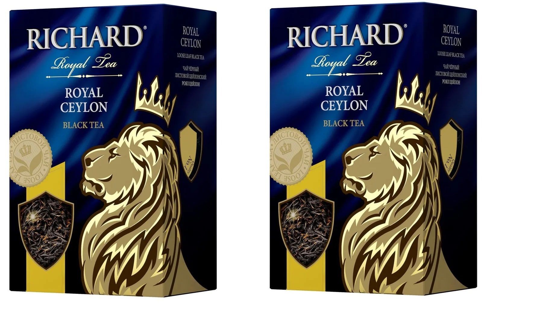 Чай черный листовой "Richard" Royal Ceylon 90 г 2 шт купить на OZON по ...
