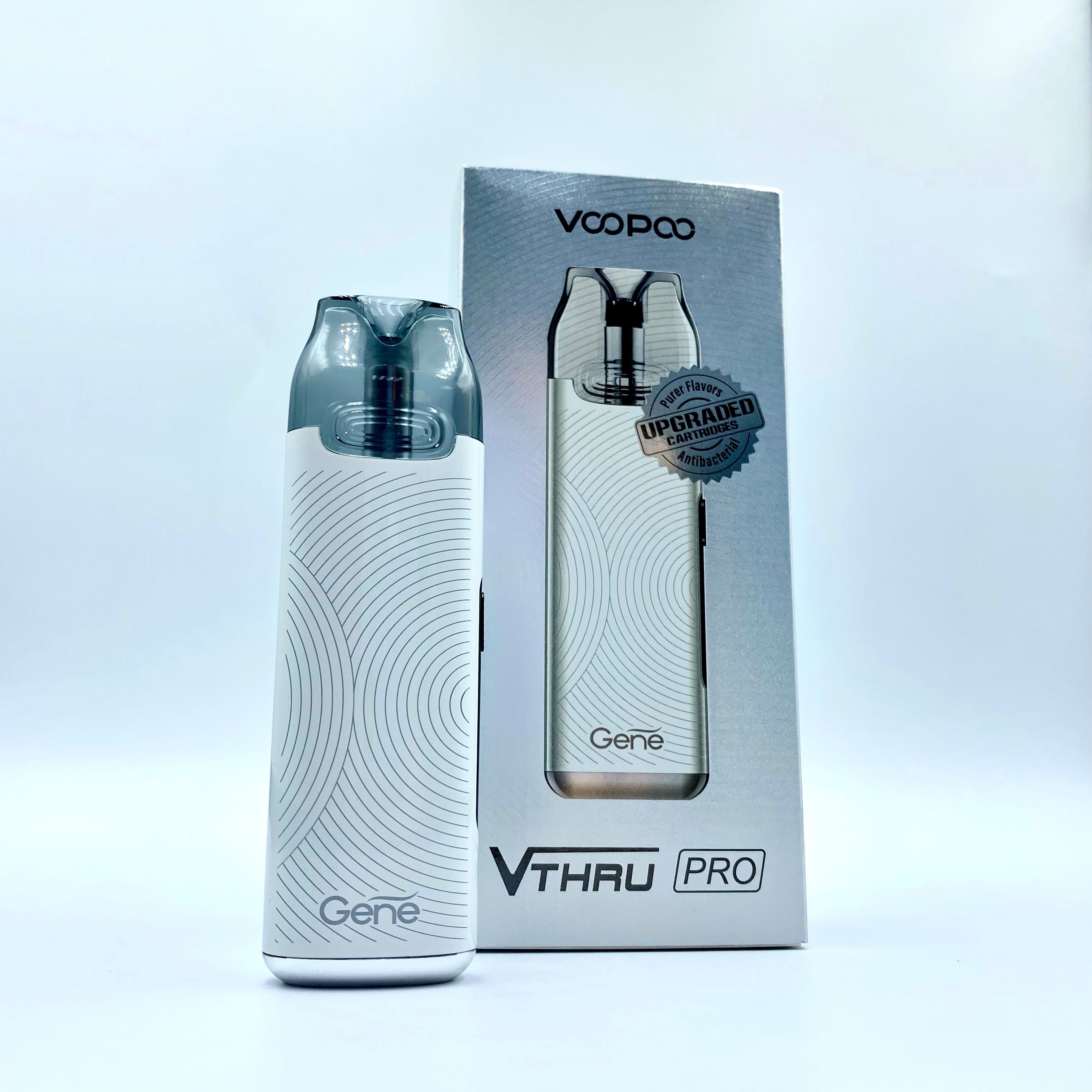 Voopoo V.THRU Pro Pod Kit 900 mAh Moon White / Белый (без жидкости ...