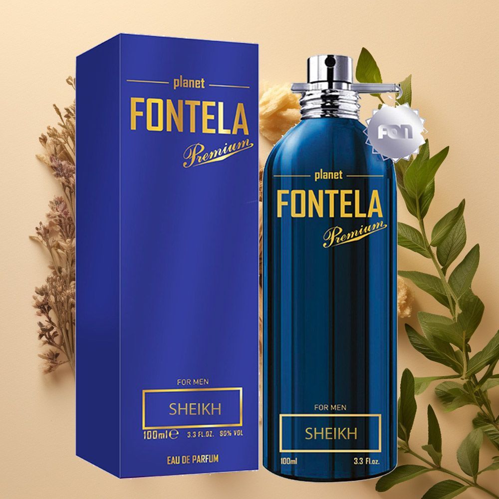 Парфюмерная вода Мужская Fontela Sheikh Шейх 100 мл perfume for men ...