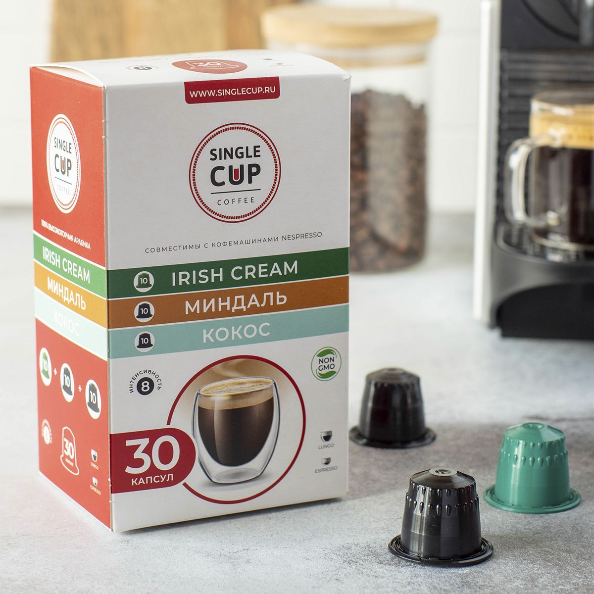 Кофе в капсулах для кофемашин Nespresso Original формат "Irish Cream ...