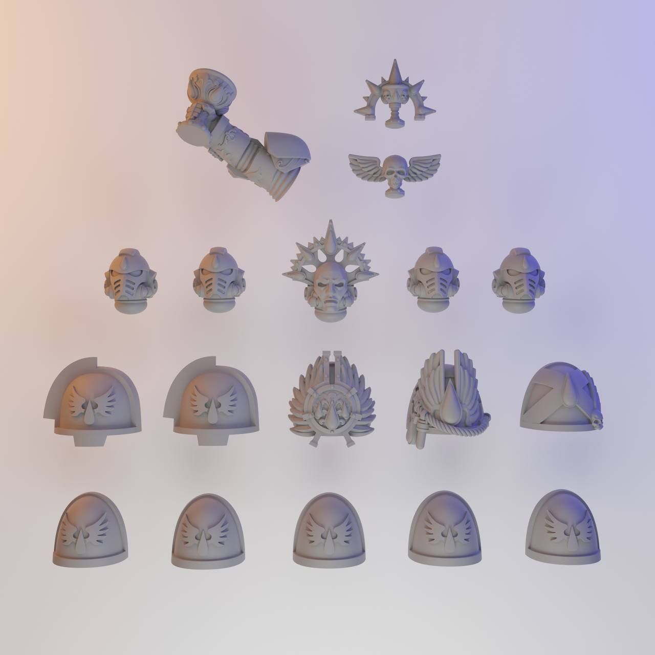 Warhammer 40000 Blood Angels Upgrade Pack / Набор миниатюр для ...