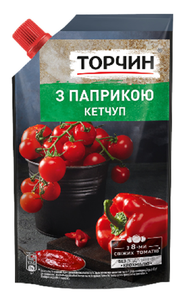 Кетчуп ТОРЧИН с паприкой - купить с доставкой по выгодным ценам в ...