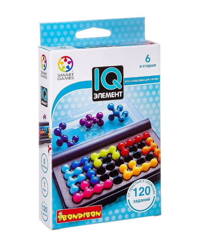 Логическая игра Bondibon SmartGames "IQ-Элемент" - купить с доставкой по выгодным ценам в ...