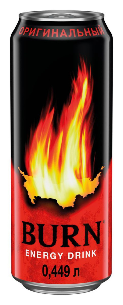 Энергетический напиток Burn Original, 12 шт по 449 мл - купить с ...