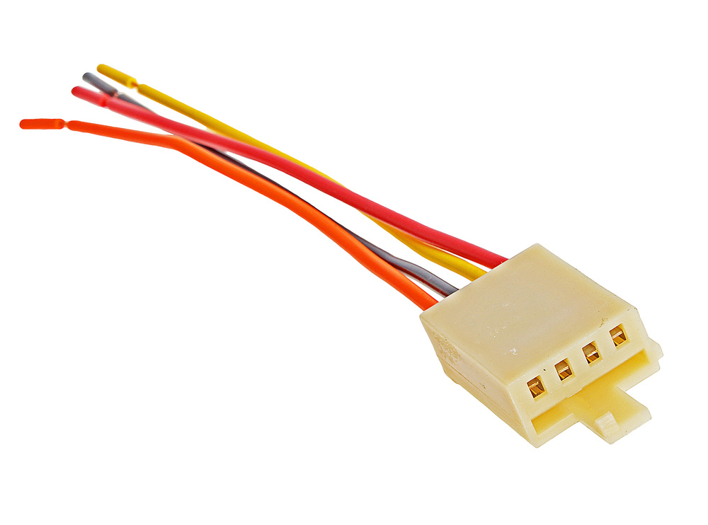 Колодка разъема ВАЗ-2110-12 фонаря заднего с 4-ю проводами АЭНК - VAG ...