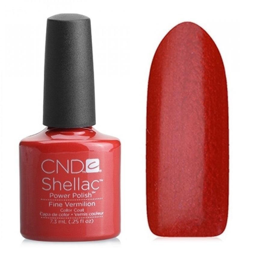 CND Shellac Fine Vermilion шель-лак 7,3мл - купить с доставкой по выгодным ценам в интернет ...