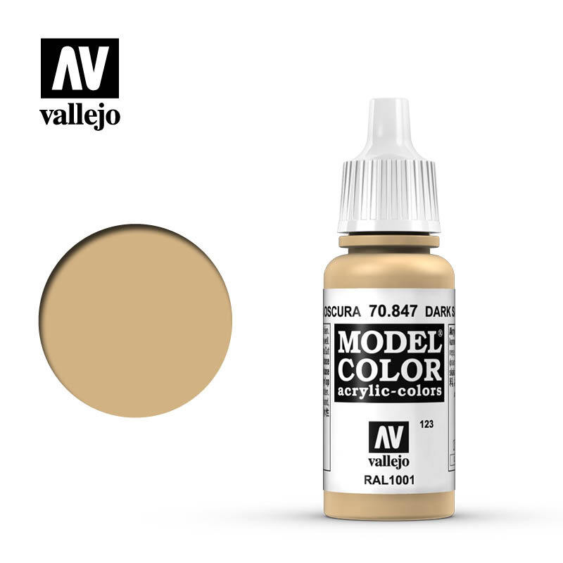 Акриловая краска Vallejo Model Color - Dark Sand 17 мл. купить на OZON ...