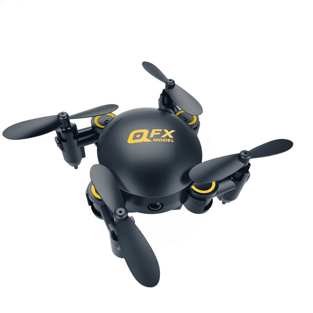 Квадрокоптер радиоуправляемый Mini Drone Q2 (чёрный) для детей ...