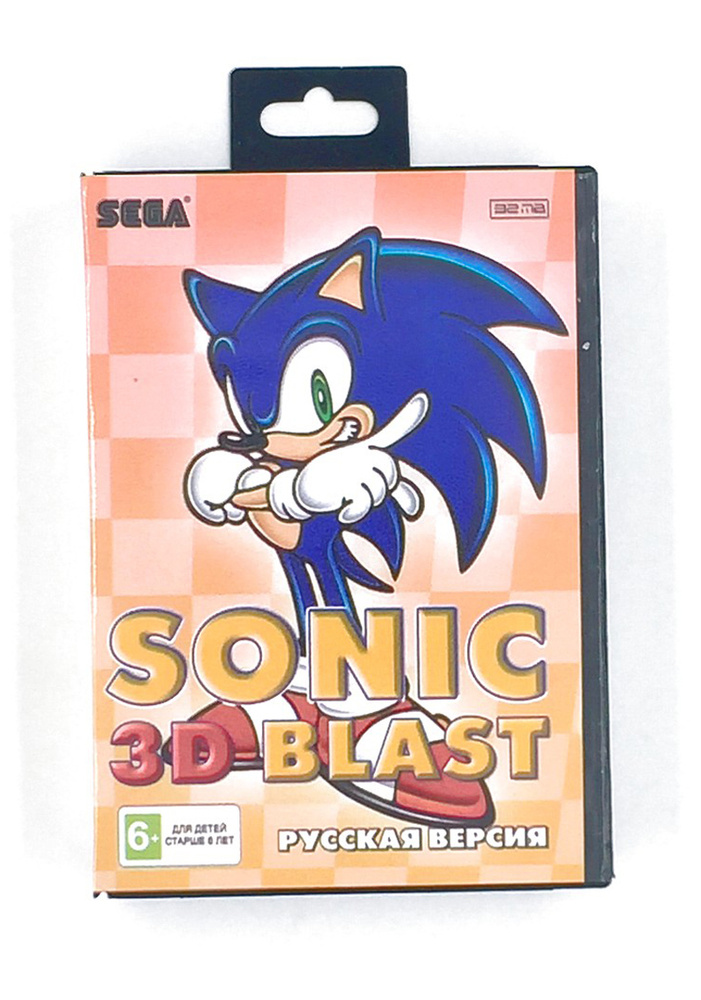 Картридж Игра Sega Sonic 3D Blast - купить по выгодной цене в интернет-магазине OZON (226246034)