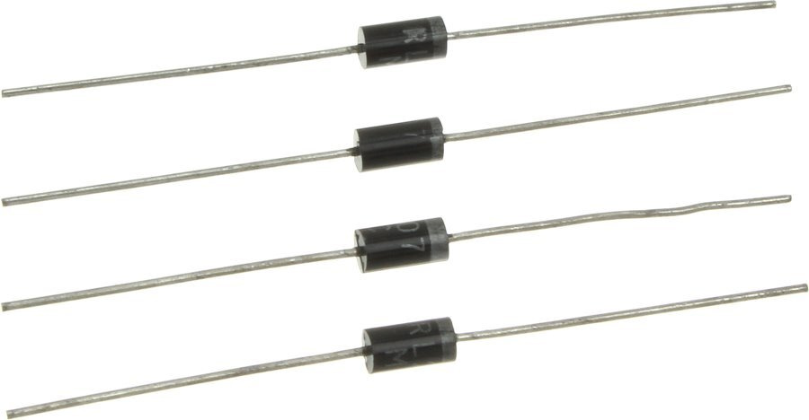 Диод RL207 (2A. 1000V) (упаковка 4шт) - купить с доставкой по выгодным ...
