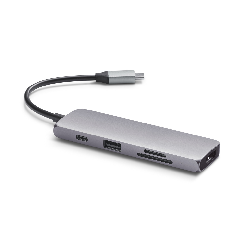 USB-хаб Satechi USB-C Multiport Pro для Macbook с портом USB-C ST ... USB-хаб Satechi USB-C Multiport Pro для Macbook с портом USB-C ST ...