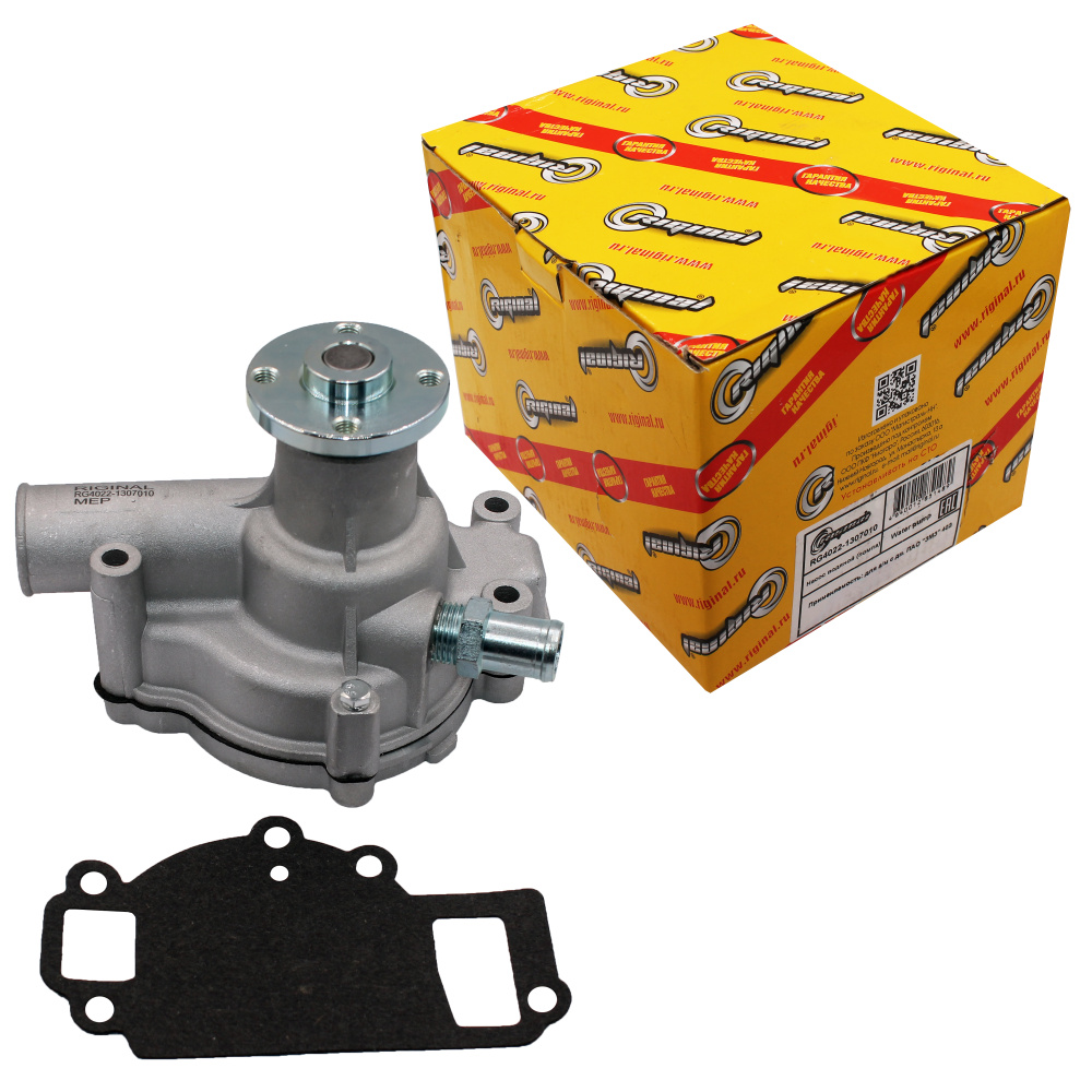 Насос водяной (помпа) Riginal для а/м с дв. 402, 4025, 4026 без ГУРа Г-3302, 3110, 3102 (с ...
