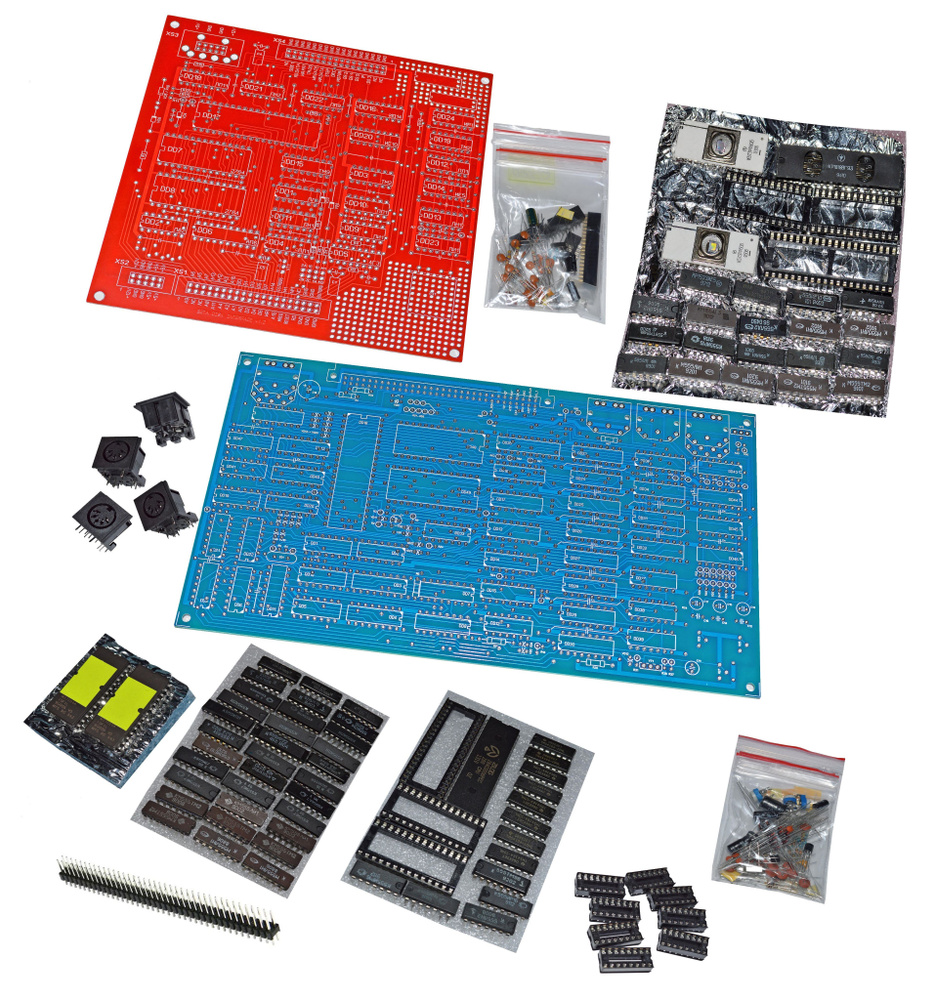 SET DIY ZX Spectrum Ленинград 2 48Кб Blue + Контроллер НГМД купить на ...