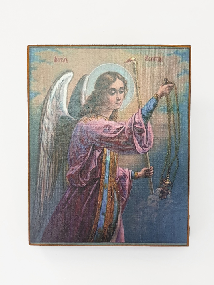 Икона "Ангел молитвы", размер - 60х72 - купить по низким ценам в ...