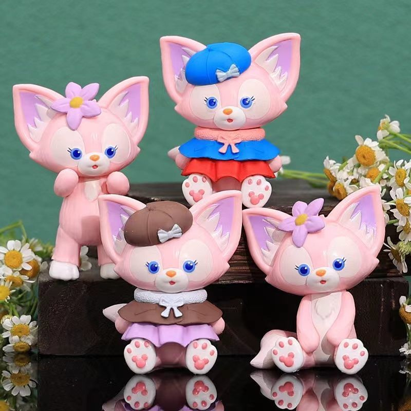 Аниме Фигурка Disney/Дисней, LinaBell/ЛинаБелл, 4 шт. (8см, пакет ...