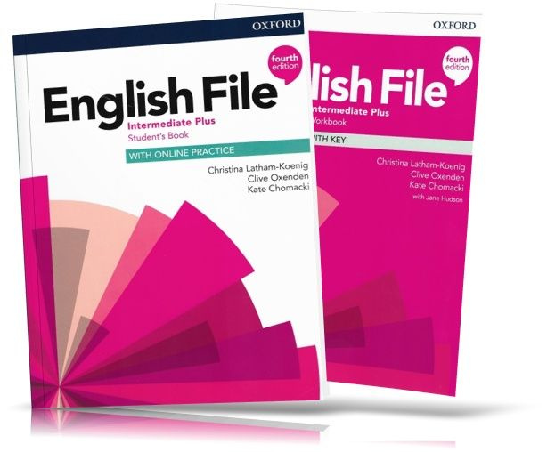 English File (4th edition) Intermediate Plus Учебник+Тетрадь+CD купить ...