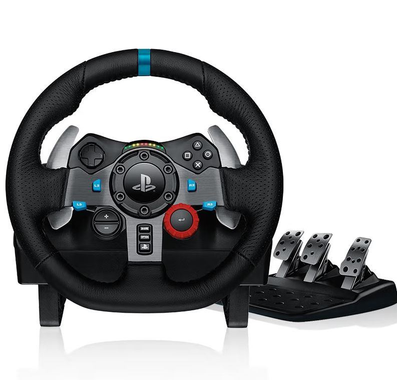 Игровой руль, Logitech G29 черный — купить в интернет-магазине OZON с ...