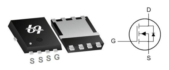 Микросхема QM3056M6 N-Channel MOSFET 30V, 4.2 m , 103A PRPAK5X6 - купить с доставкой по выгодным ...