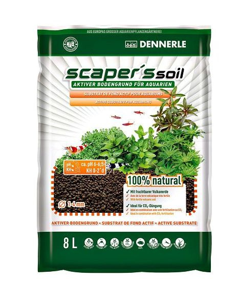Грунт Dennerle Scaper's Soil, 8л - купить с доставкой по выгодным ценам ...