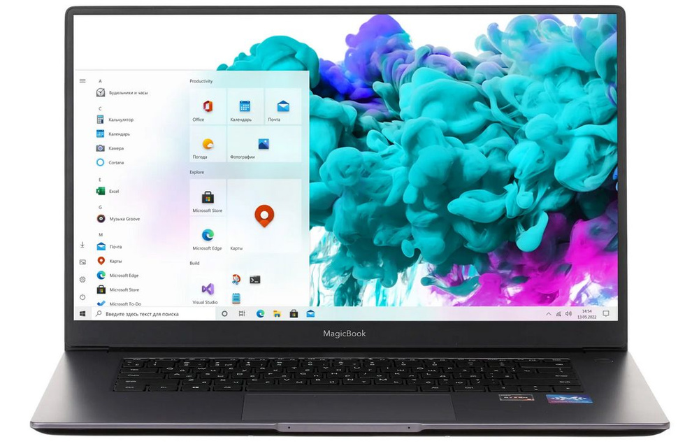 Ноутбук Honor, 15.6, MagicBook 15 Boh-WAQ9HNR (53010UAV), AMD Ryzen 5 ...